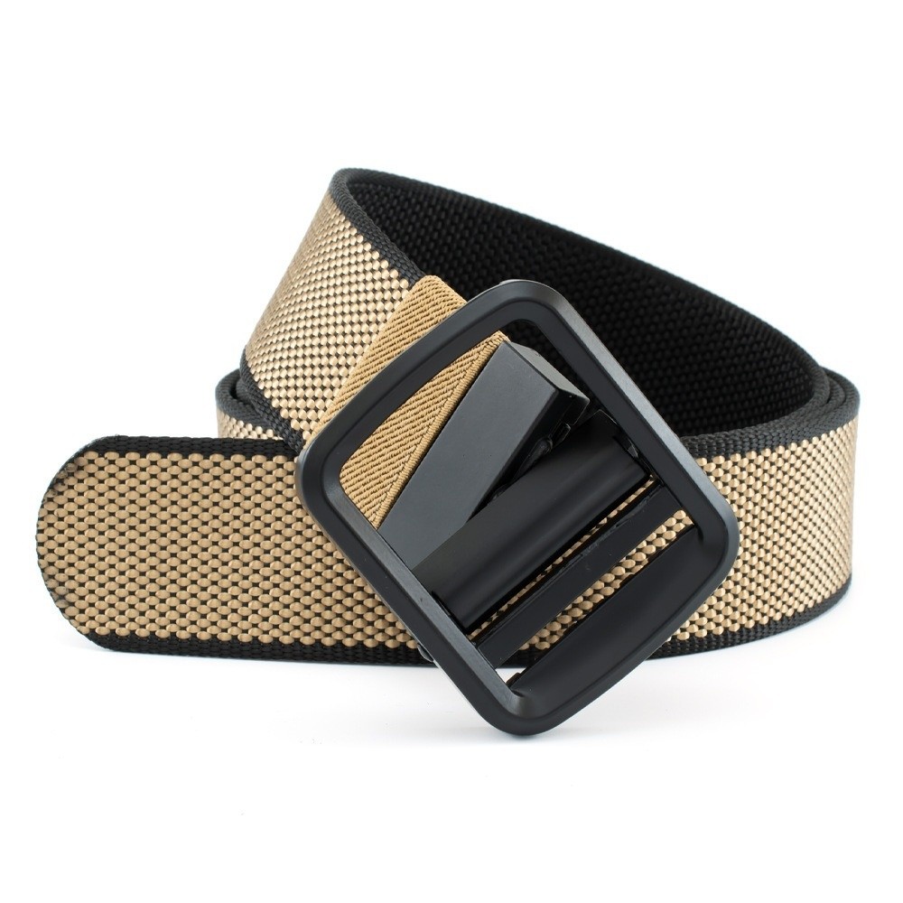 Fashion Nylon Men Belt Soft Classic Ratchet Belts Comfortable No Hole ...