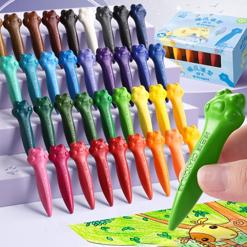 Washable Crayons Toddlers Drawing Crayons for Drawing and Crafts ...