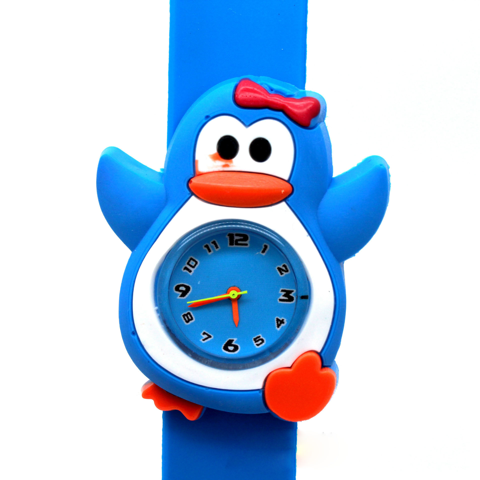 Digital Watch Slap Snap On Cartoon Watches Child Silicone Wristwatch ...