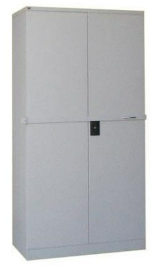 Full Height Steel Cabinet with Locking Bar | Kabinet Besi 3 Level | Rak ...