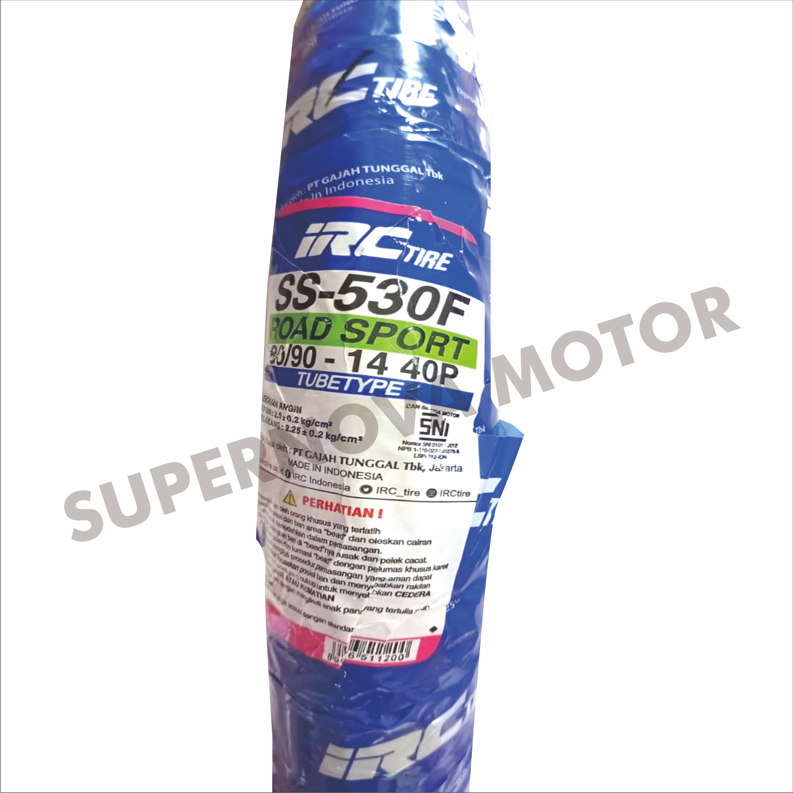 BAN LUAR IRC MOTOR RING 17 RING 14 TUBETYPE NON TUBELESS NR72 / SS-530F ...