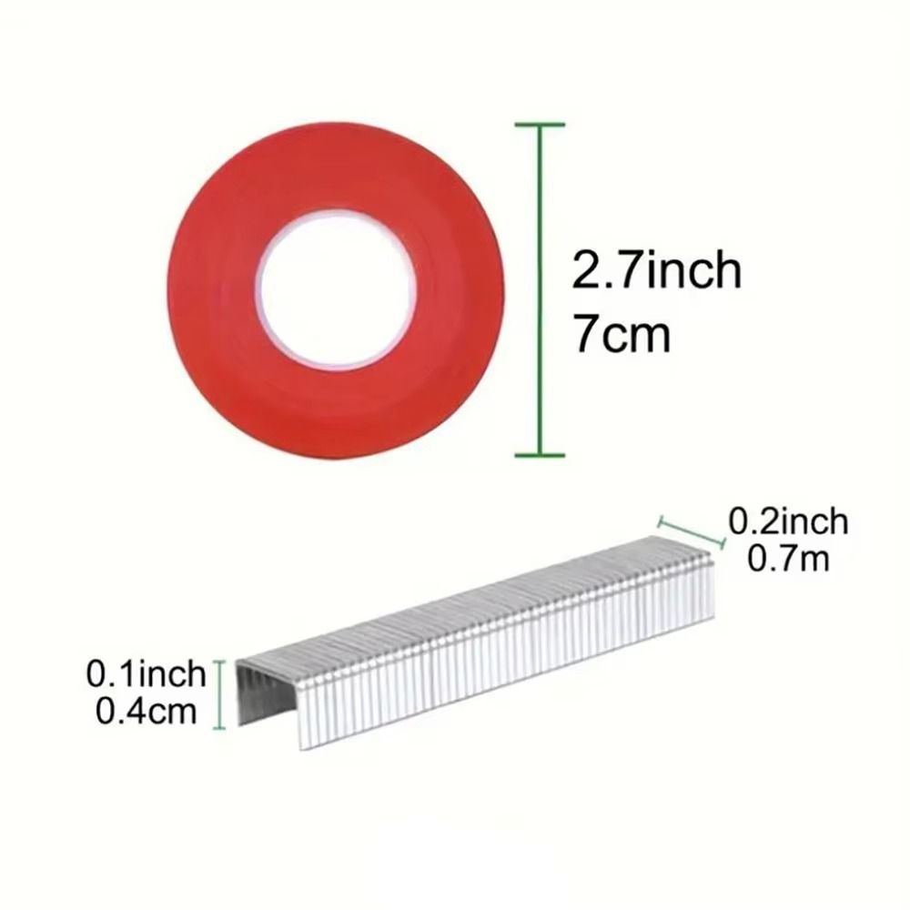 10pcs Tapetool 10PCS Tying Machine Tape 1Box Staple Tying Binding Tool ...