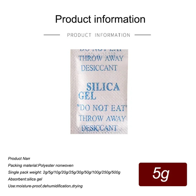 2/5/10/20g Package Non Toxic Silica Gel Desiccant Damp Kitchen Room ...