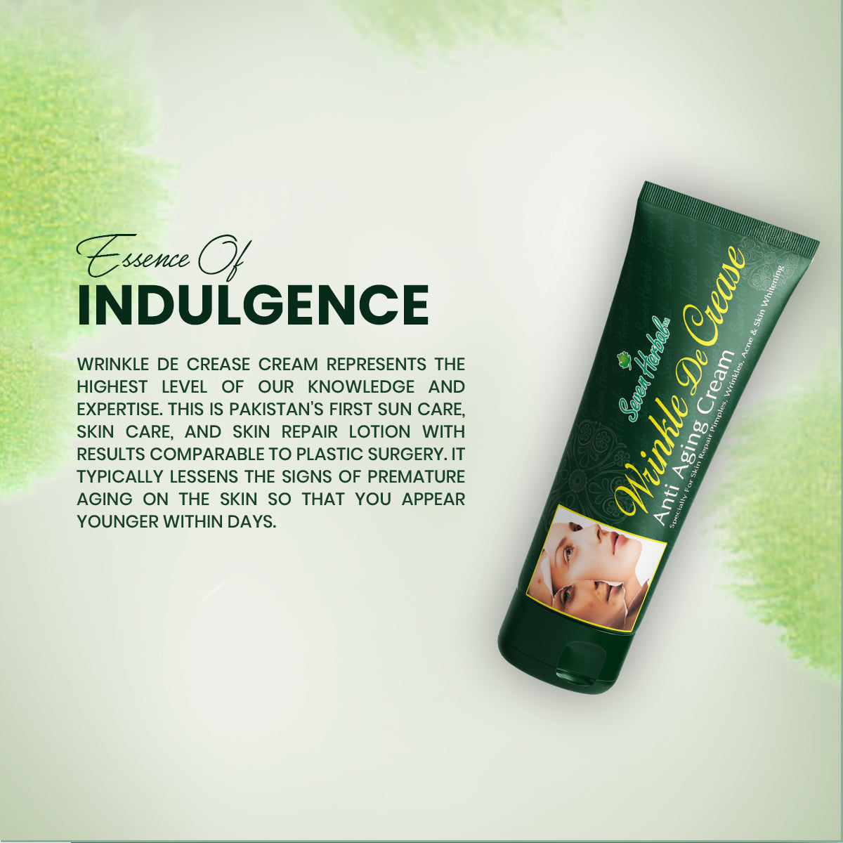 Wrinkle De Crease Cream for Skin Care 55 Ml | Daraz.pk