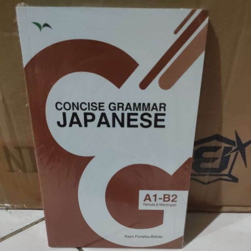 concise grammar Japanese A1-B2 Pemula menengah By Kayo funatsu | Lazada ...