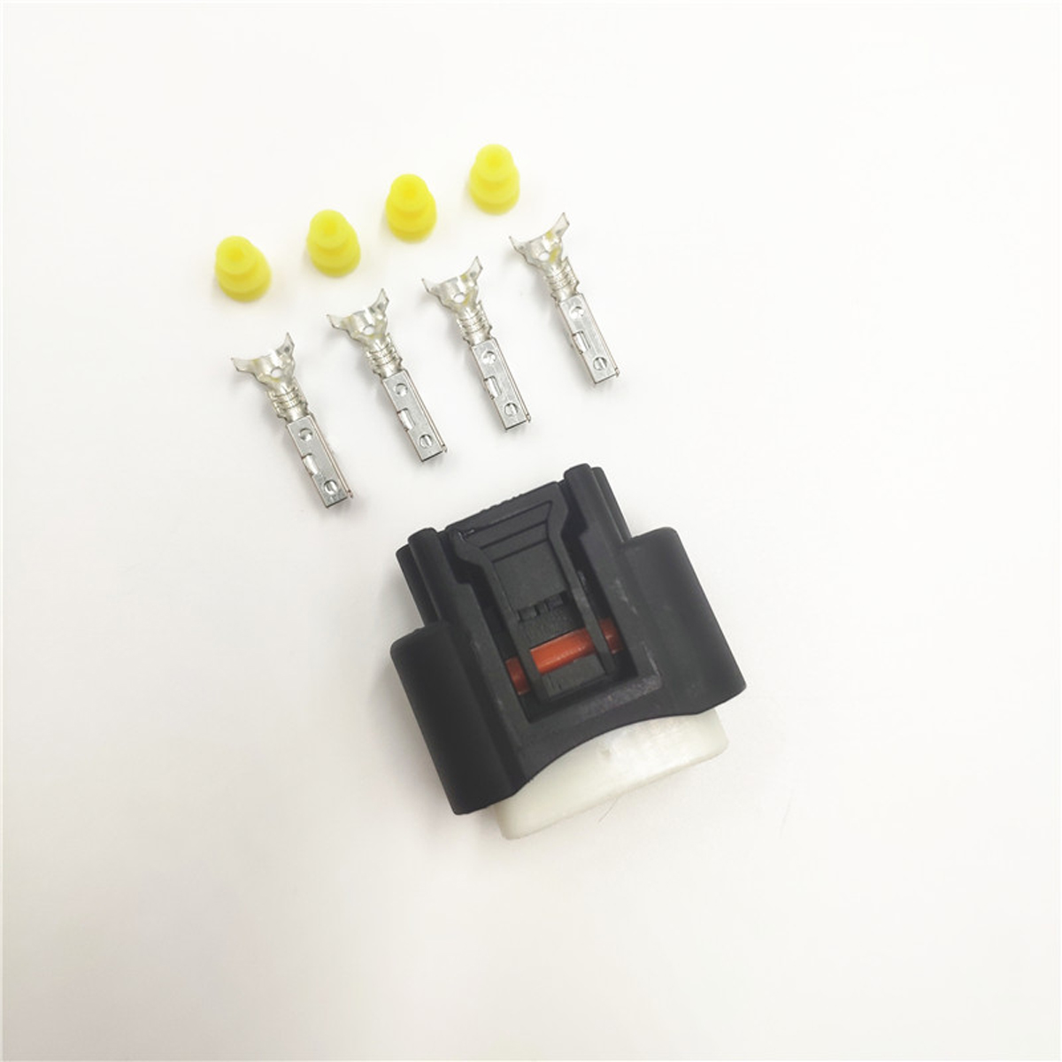 4 Pin Toyota Ignition Coil Waterproof Electrical Black Wiring Connector ...