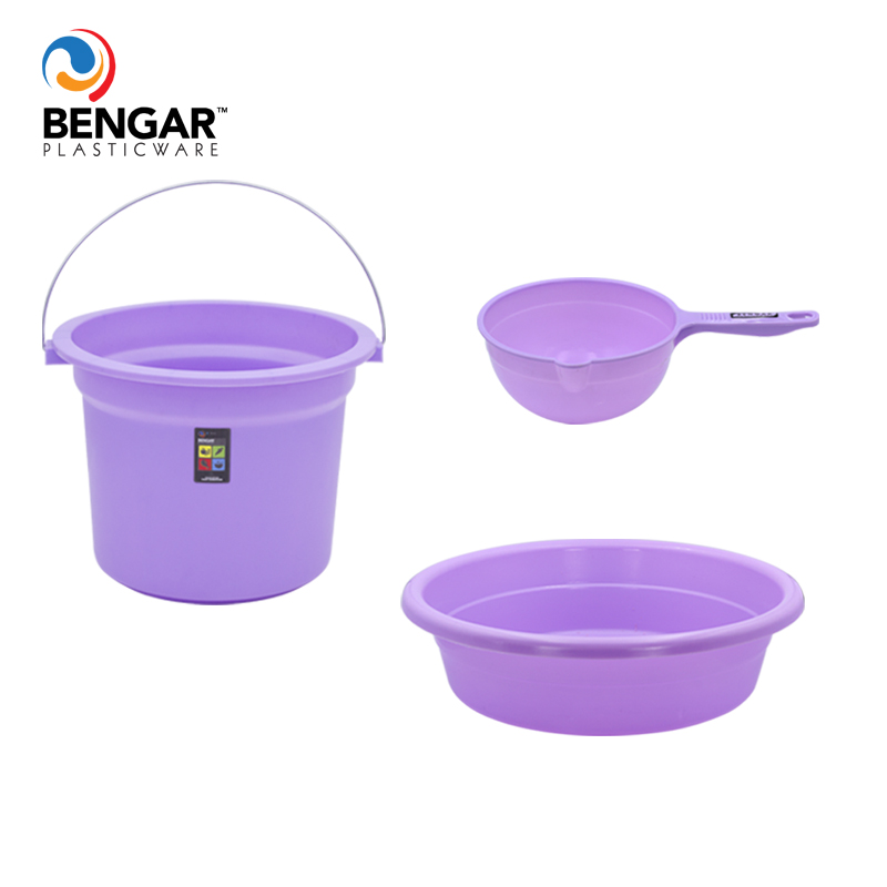 pail of water dipper water palanggana or basin bathroom set laundry use ...