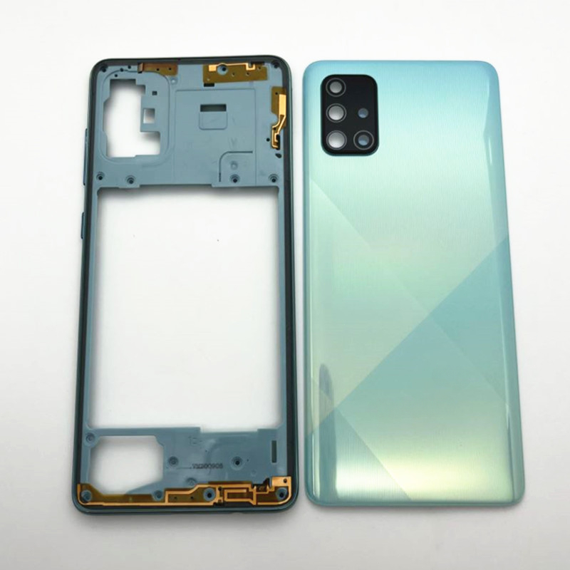 NEW Full Housing Samsung Galaxy A71 A715 A715F A51 A515 Middle Frame ...