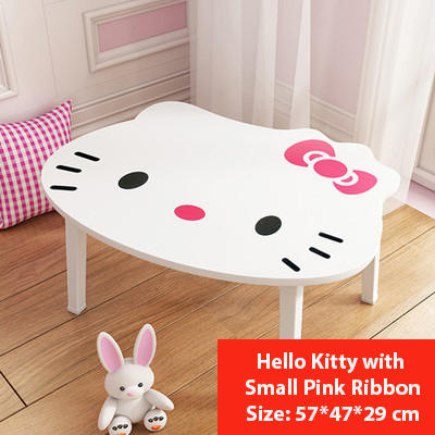 Hello Kitty with Small Red Ribbon Coffee Foldable Folding Computer ...