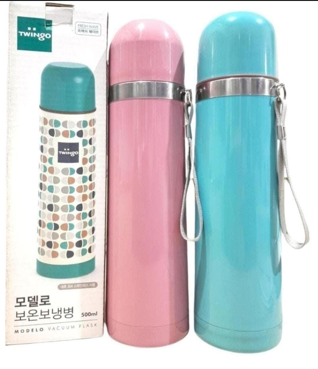 Botol minum termos stenlis karakter/polos/ 500 ml | Lazada Indonesia