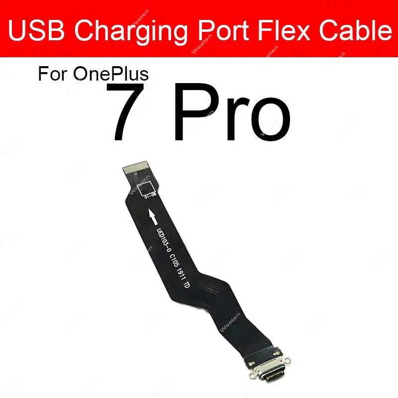 USB Charging Port Connector Flex Cable For Oneplus One Plus 1+ 7 8 7T ...