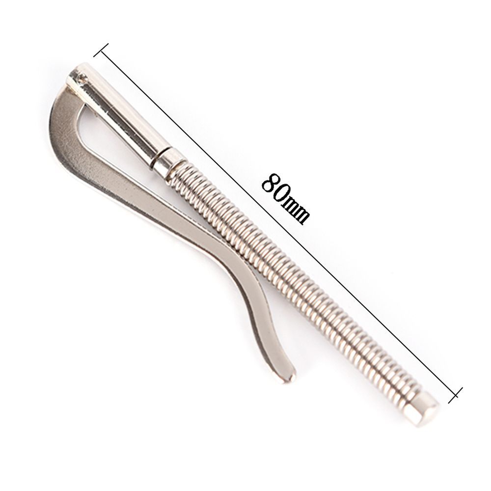 CHENEA แฟชั่น เงินโลหะ คลิปสแตนเลส คลิปเงิน คลิปเงินสด สำหรับกระเป๋า ...