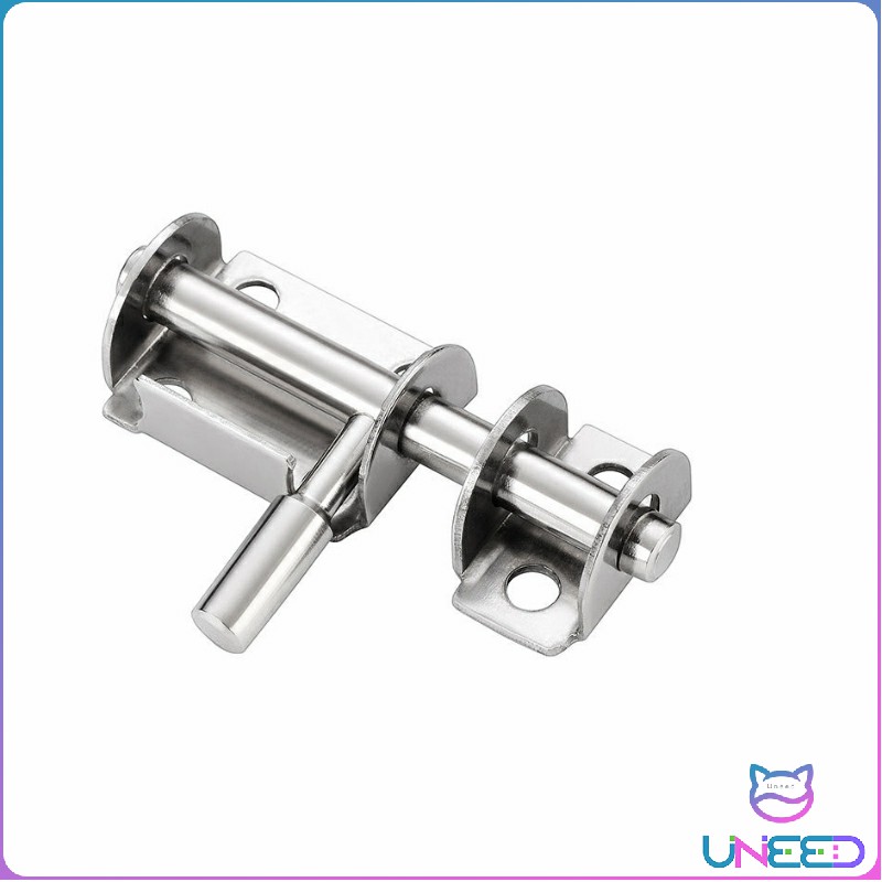 UNeed Stainless Steel Door Latch Solid Sliding Bolts Latch Hasp Home ...