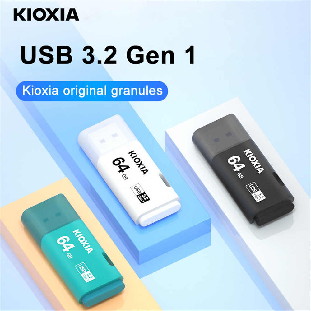 KIOXIA Flash Drive USB 3.2 Gen1 Pendrive (Formerly Toshiba) 32GB 64GB ...