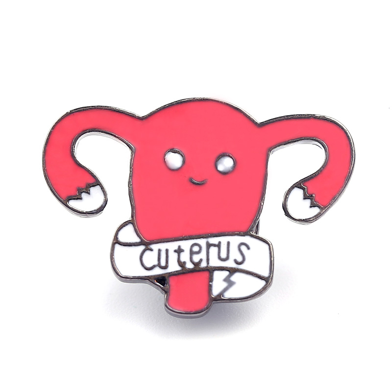 【Hongtai Store】Cuterus Uterus ty Brooches Pins Caduceus Woman's Womb ...