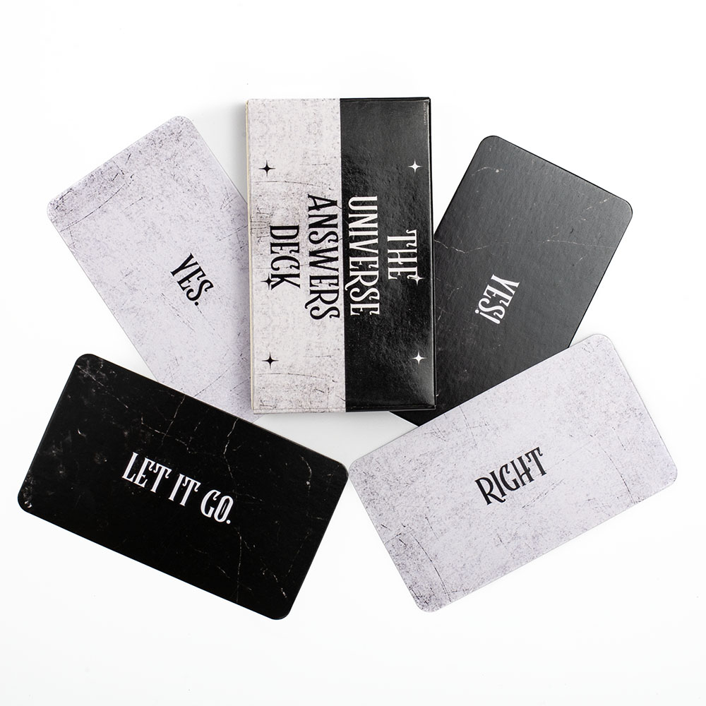 【New Arrivals】【New Arrivals】The Universe Answers Tarot Deck Keywords Cards 44 Pcs 10.3*6Cm ...