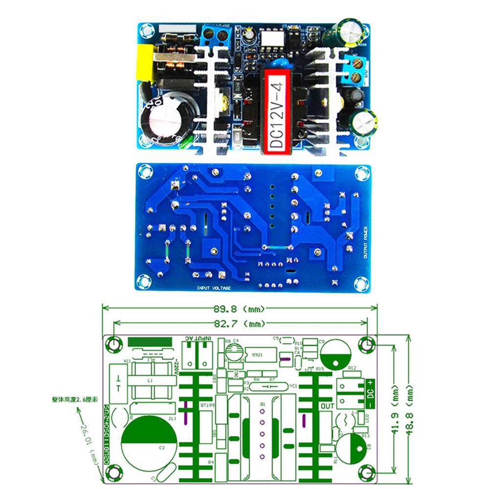 【Special Promotion 】AC to DC Switching Power Supply Board Power Supply ...