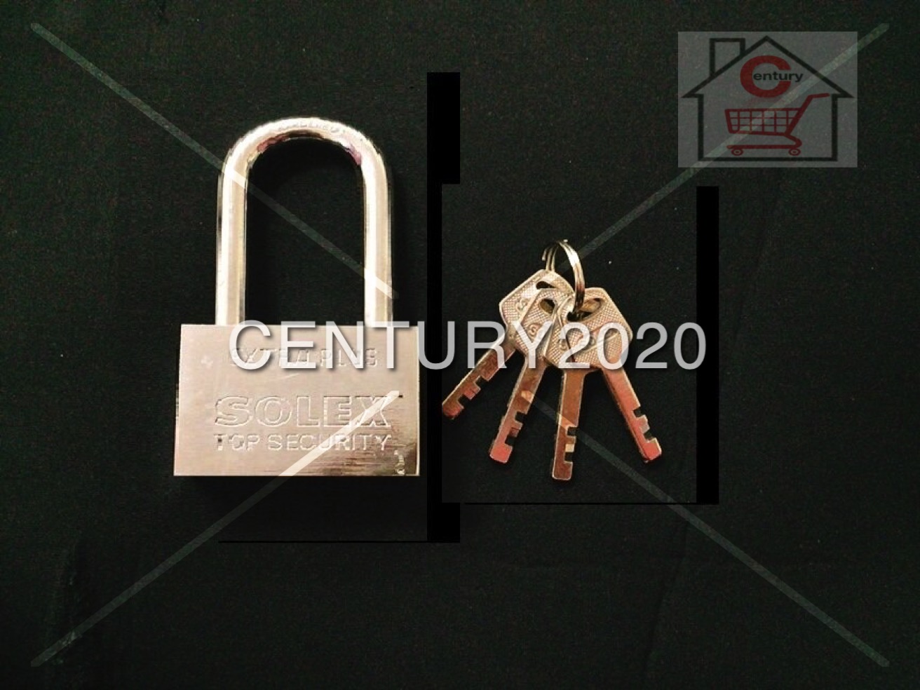 SOLEX Padlock Long Shackle Pad Lock Anti Rust Lock 60mm | Lazada