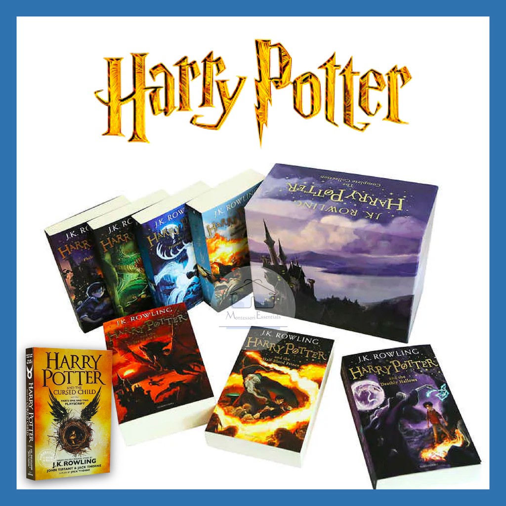 [SG STOCK] Harry Potter 8 Book Box Set: The Complete Collection (UK ...