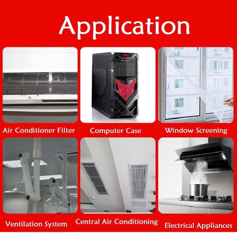 Dense Mesh Air Conditioner Dustproof Net Air Conditioning Filter Net ...