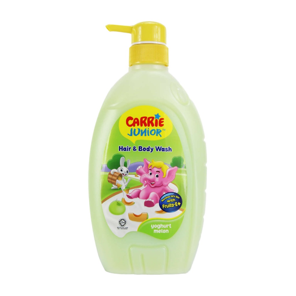 Carrie Junior Yogurt Hair & Body Wash Melon 700ml | Lazada