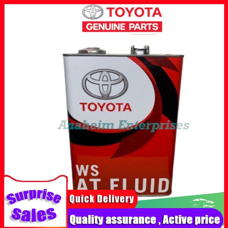 Toyota ATF (Automatic Transmission Fluid) WS 4L - Fortuner Hilux Innova ...