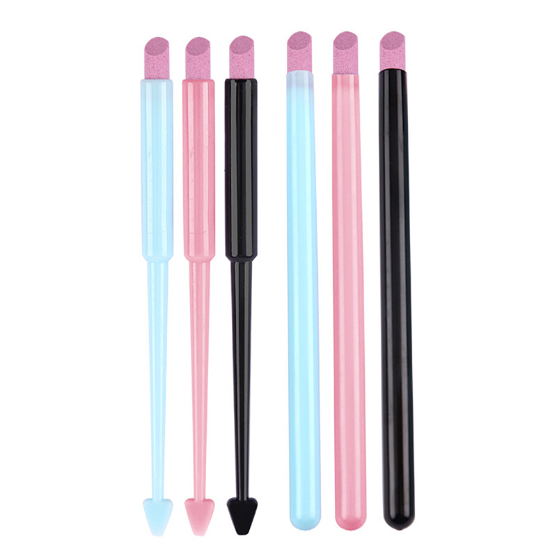 Quartz Stone Scrub Nail File Rods Cuticle Remover Dead Skin Remover ...
