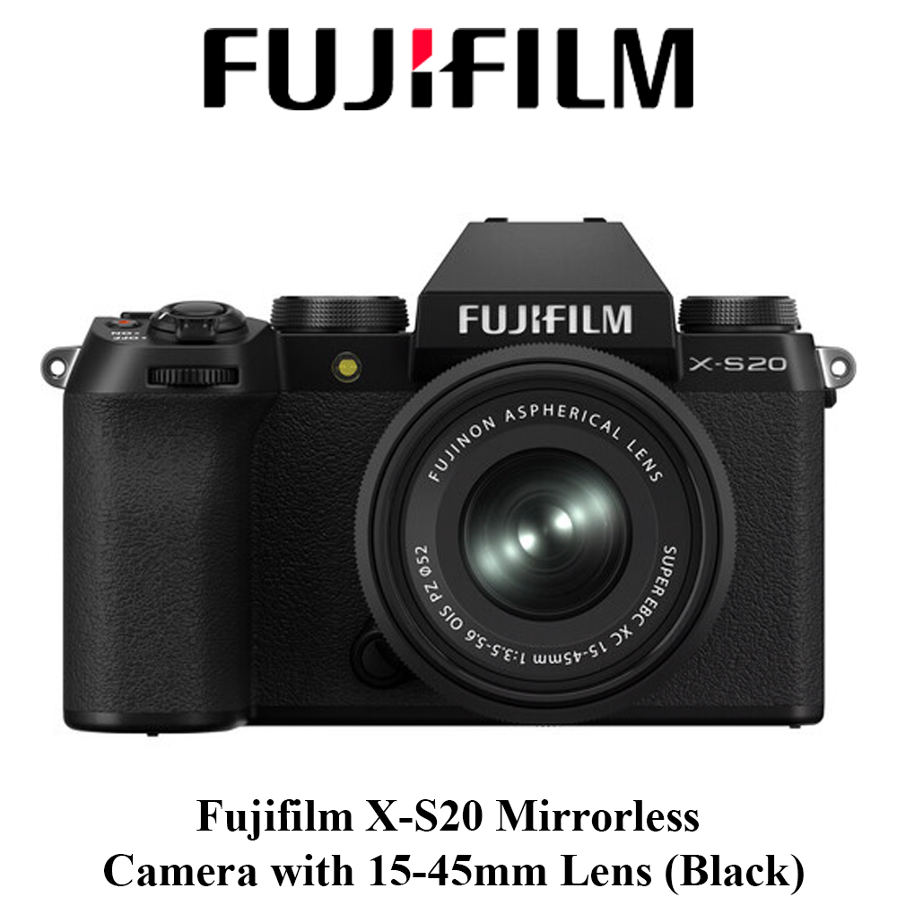 [SPECIAL PRICE] Fujifilm X-S20 Mirrorless Camera ( Free NP-W235 Battery , 32GB SD card , Camera ...