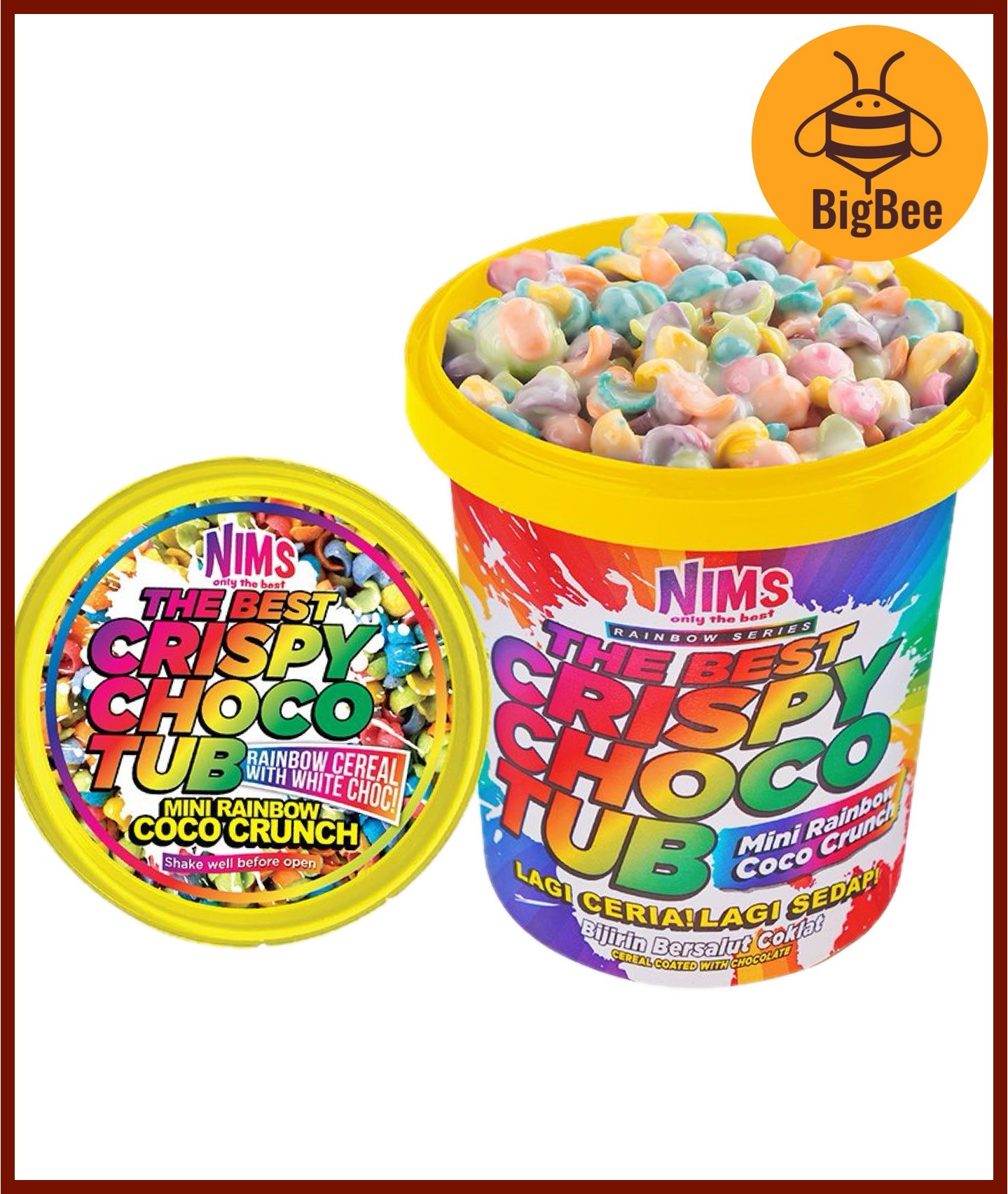 NIMS Crispy Choco Tub - 250g/tub Mini Coco Crunch / Coco Ball / Coco ...