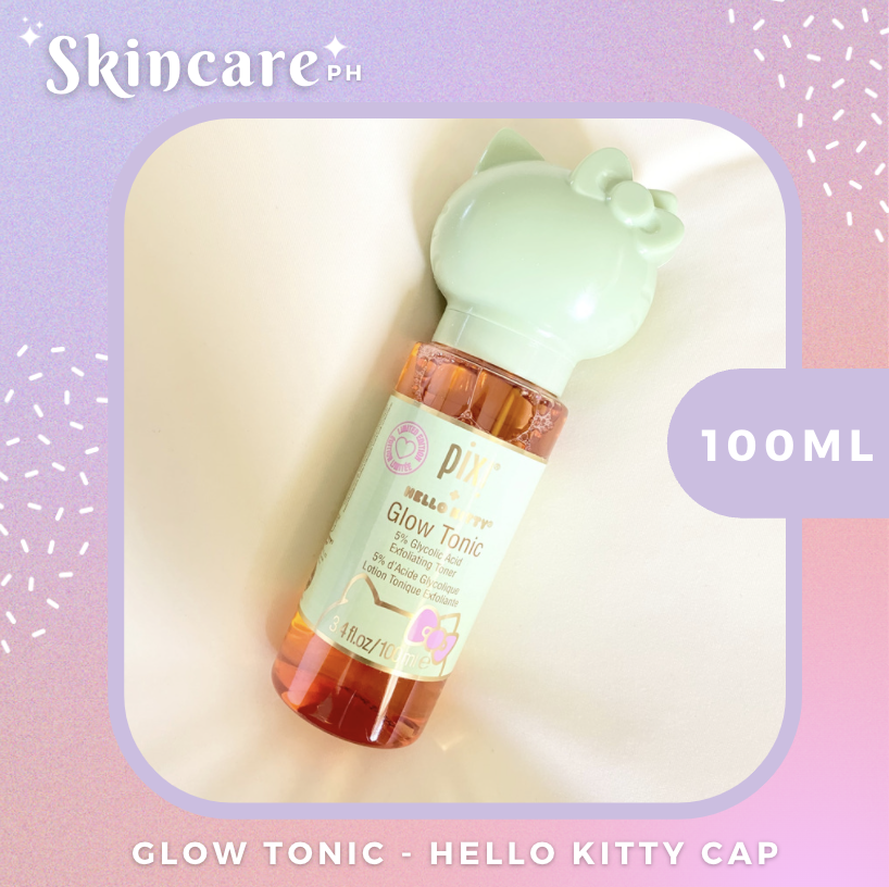 Pixi Glow Tonic Toner with hello kitty cap variation / clarity, rose ...