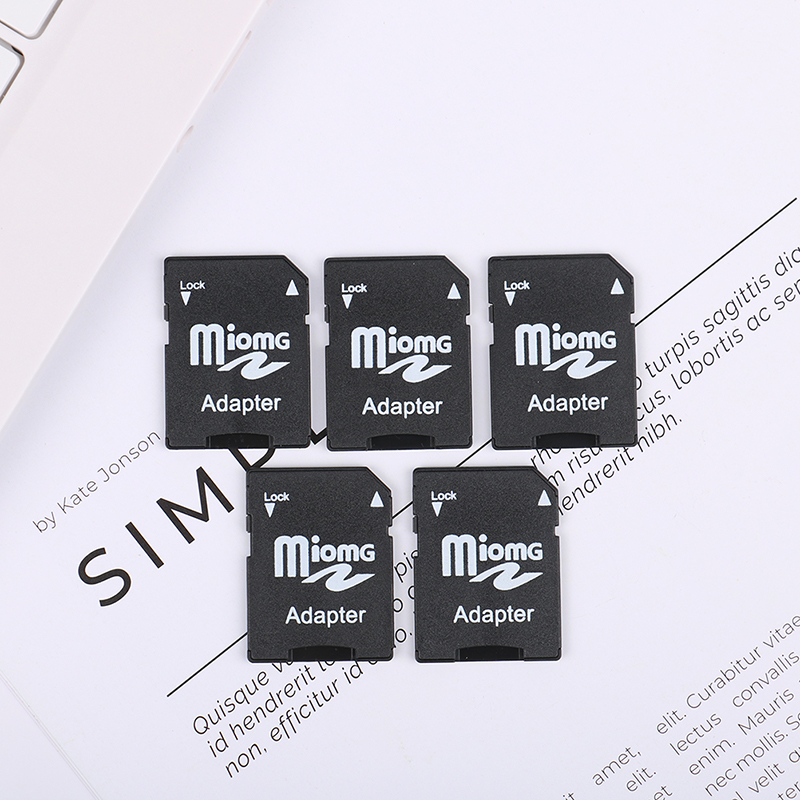 5Pcs Micro SD Trans Flash TF To SD SD HC Memory Card Adapter Converter ...