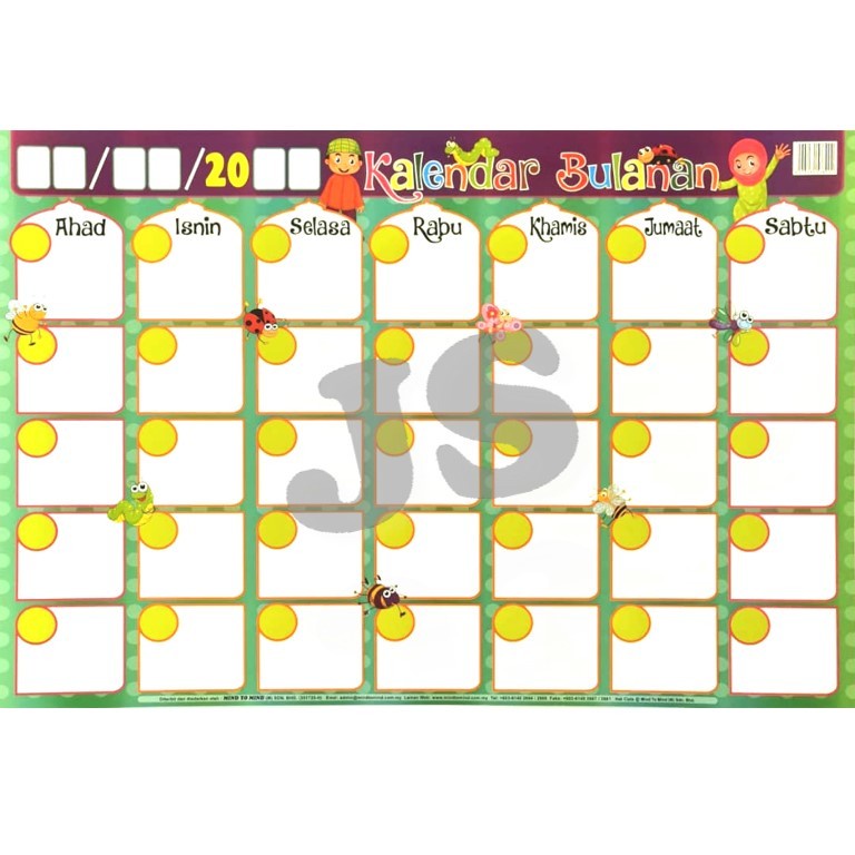 CARTA EDUCATIONAL POSTER TADIKA BELAJAR HURUF JAWI,SUKU KATA,WARNA ...