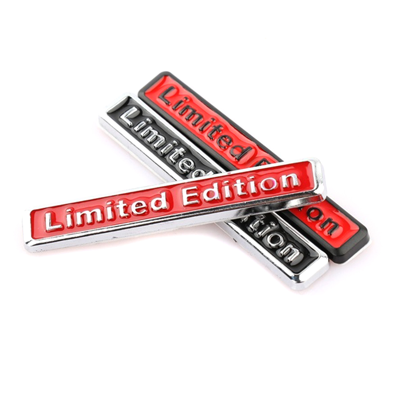 3D Metal Chrome Limited Edition Auto Car Sticker Badge Decal Motorcycle ...