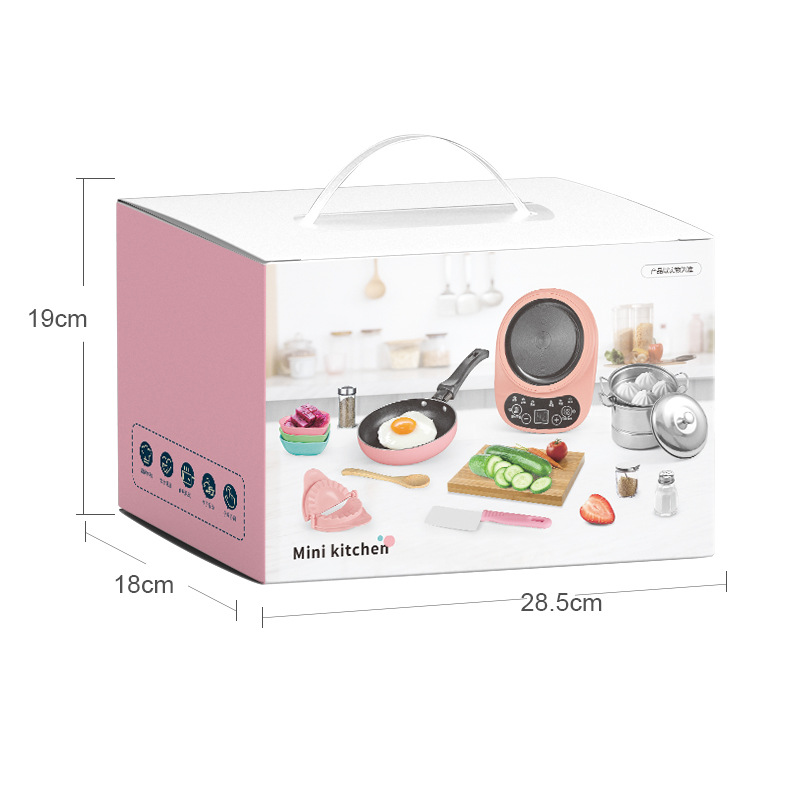 Mini Kitchen Real Cooking Full Set of Cooking Girl Small Kitchen Set ...