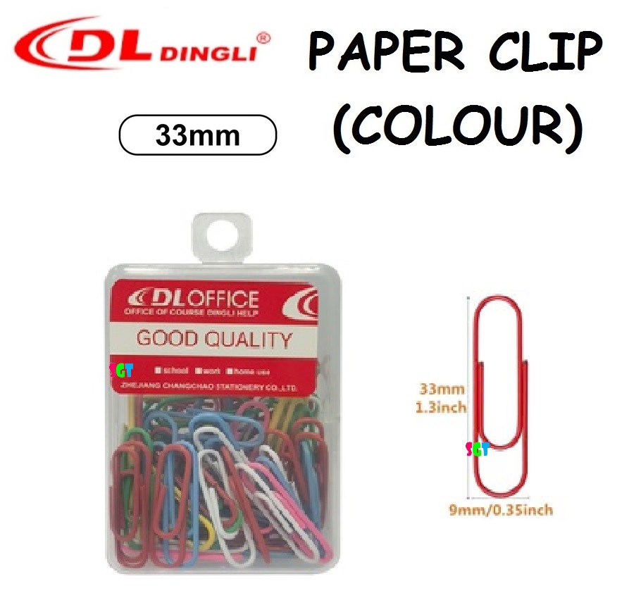 DINGLI Colour Clip (28mm / 33mm / 50mm) | Lazada