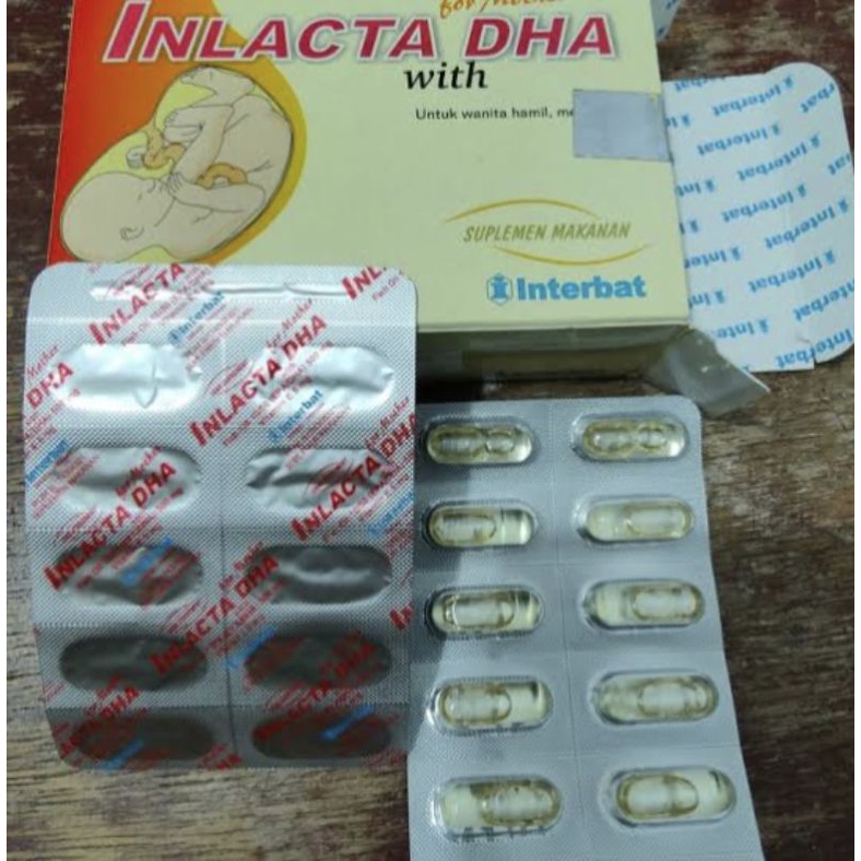 PERBOX VITAMIN INLACTA FOR MOTHER WITH DHA 30'S TABLET INTERBAT ...