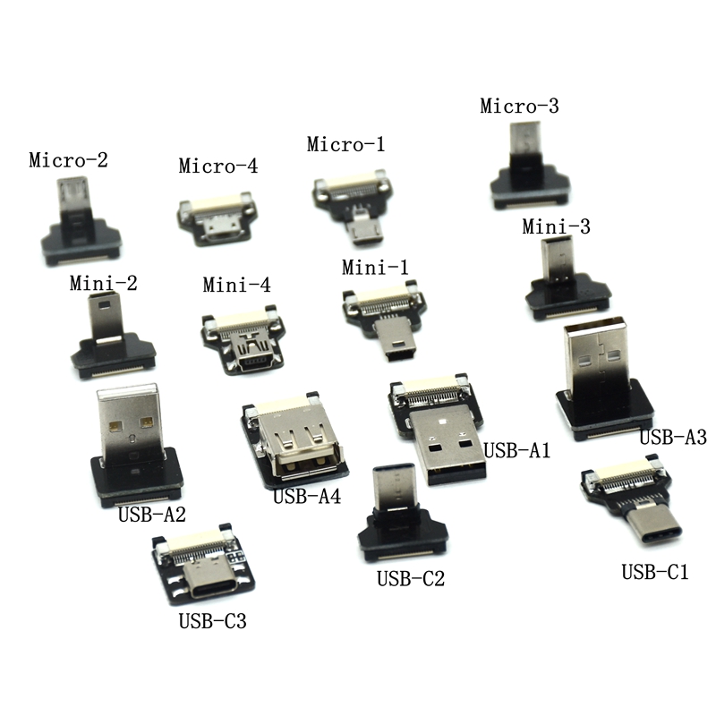 【VogueVenture】FFC Micro Mini Type-C USB FPV Slim Thin Flat Soft ...