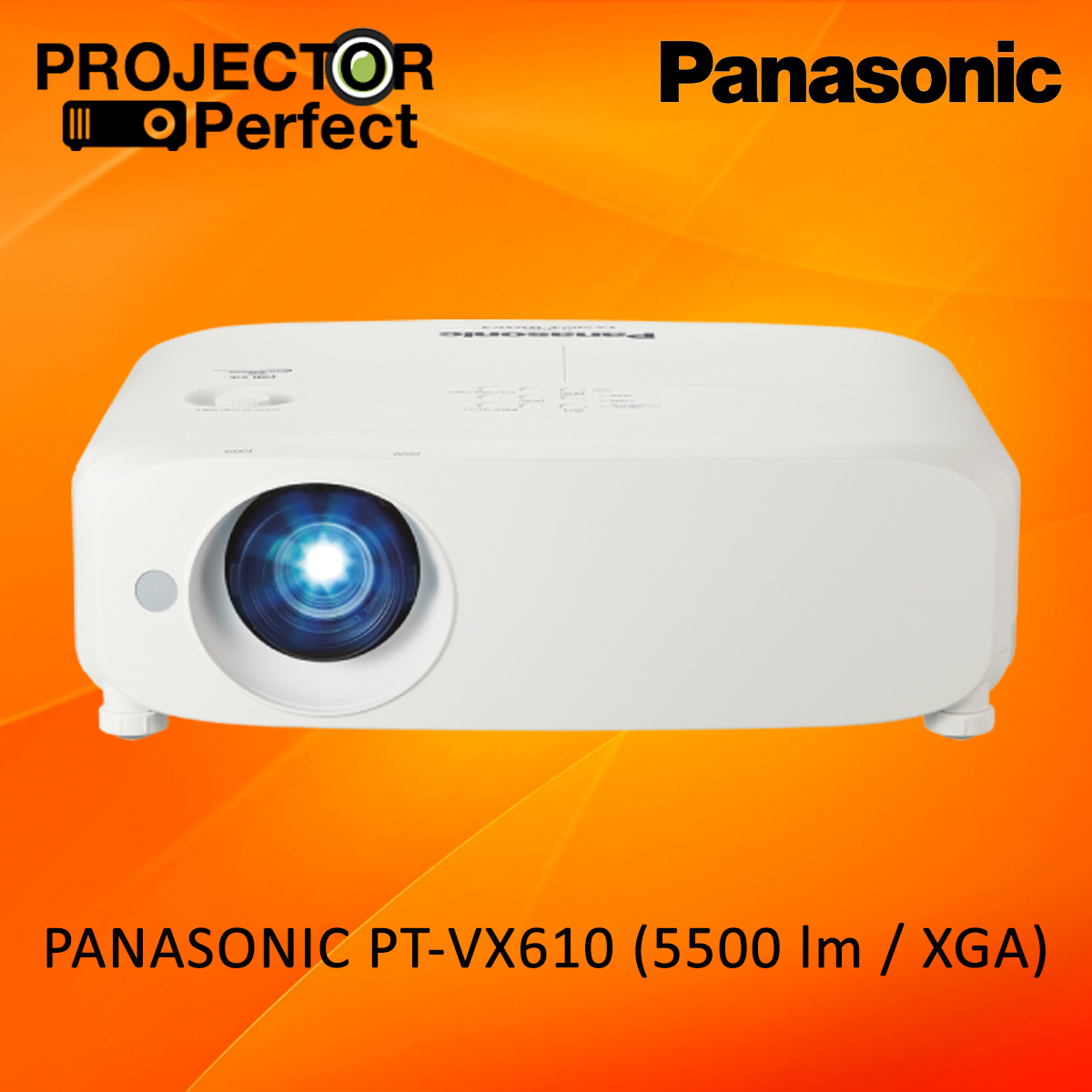 PANASONIC PT-VX610 (5500 lm / XGA) LCD PROJECTOR [ by Projector Perfect ...