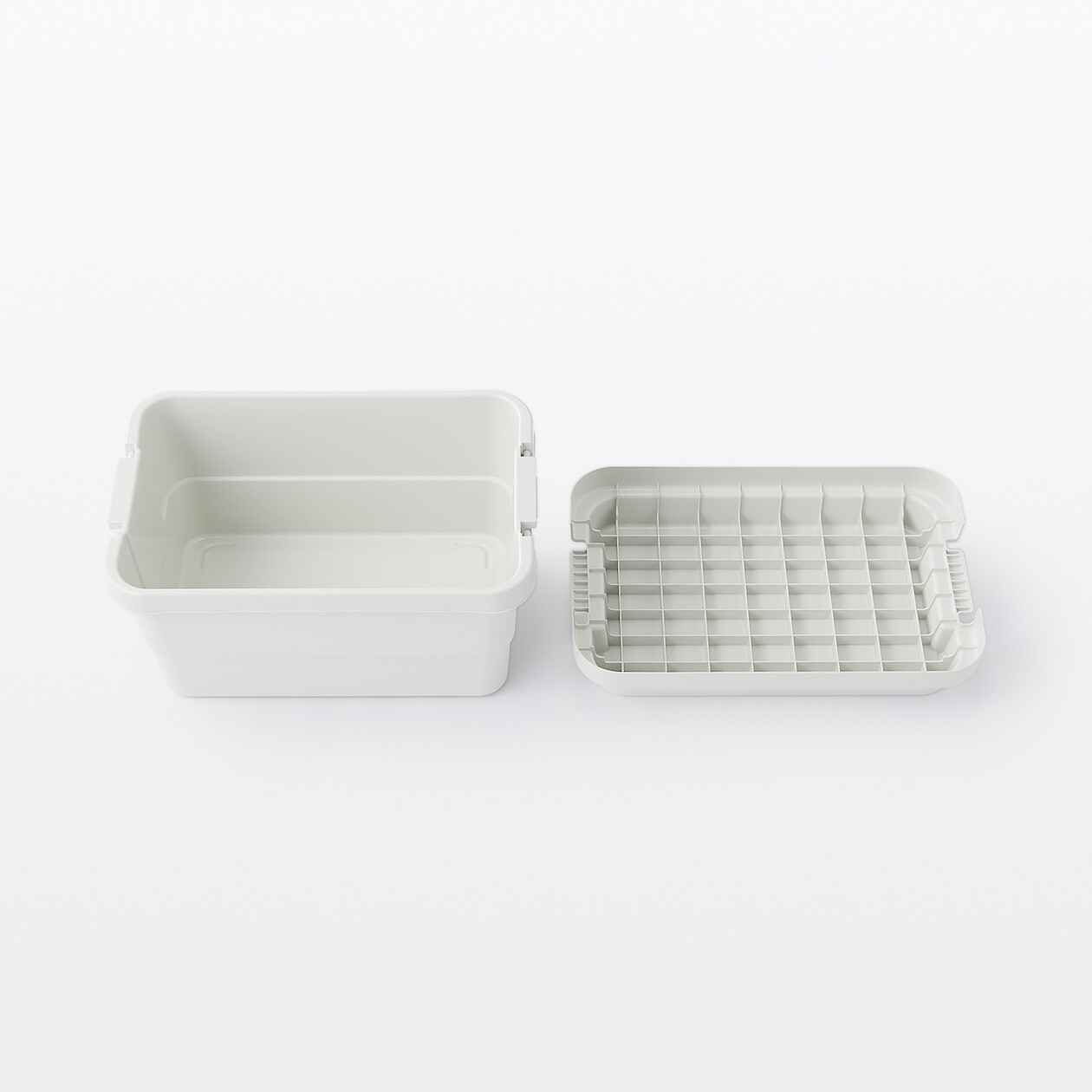 มูจิ กล่องเก็บของที่ทนทาน L (รุ่นใหม่ 50L) - MUJI PP Sturdy Storage Box ...