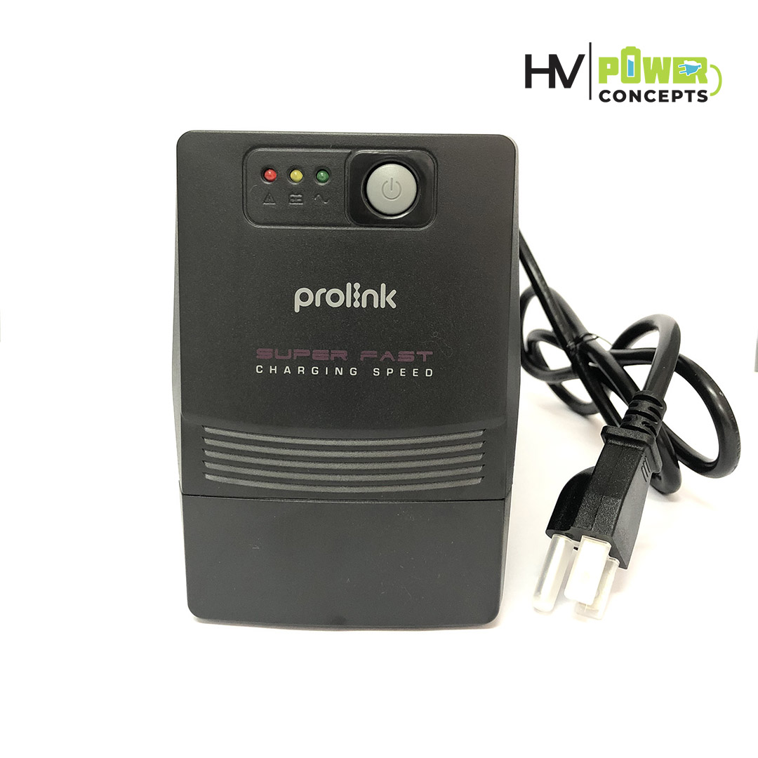 Prolink Super Fast Charging Line Interactive UPS 650VA / 390w PRO700SFC ...