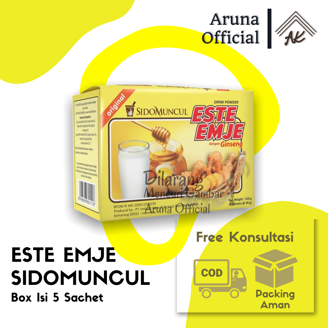 Sido Muncul Minuman Este Emje Susu STMJ 5's - Menghangatkan Tubuh ...