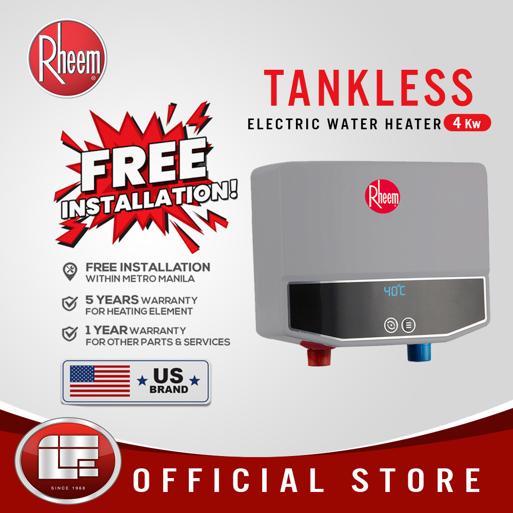 RHEEM RTEC-04 E03 3.5KW TANKLESS ELECTRIC MULTI-POINT WATER HEATER ...