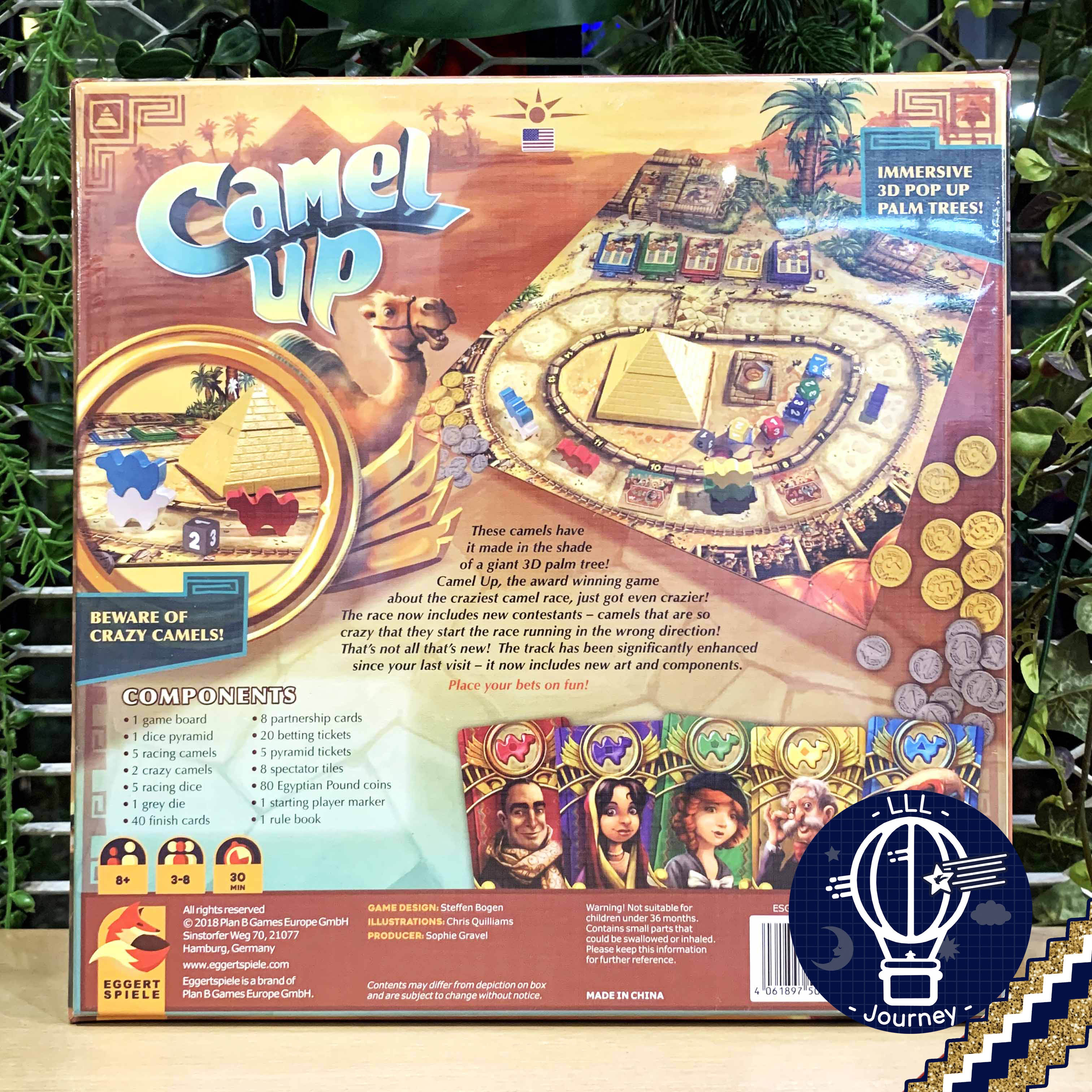 Camel Up 2nd Edition คาเมล อัพ 2 TH ภาษาไทย แถมซองพรีเมียมฟรี บอร์ดเกม ...