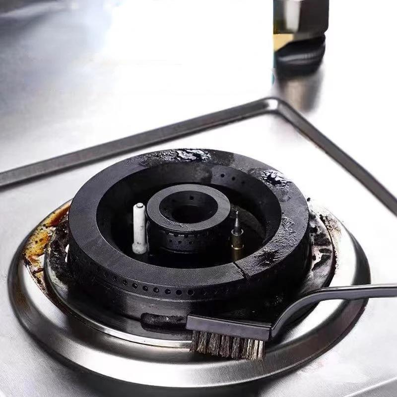 New model 3pcs Efficient Gas Cooker Brushes Nylon/copper/iron Brush ...