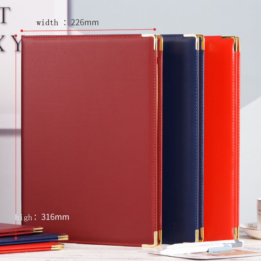 【NovaBazaar】A4 Speech Signing Ceremony Folder Red Gold Silver | Daraz.lk