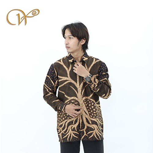 Kemeja Batik Pria - Batik Akar Pohon Beringin | Lazada Indonesia