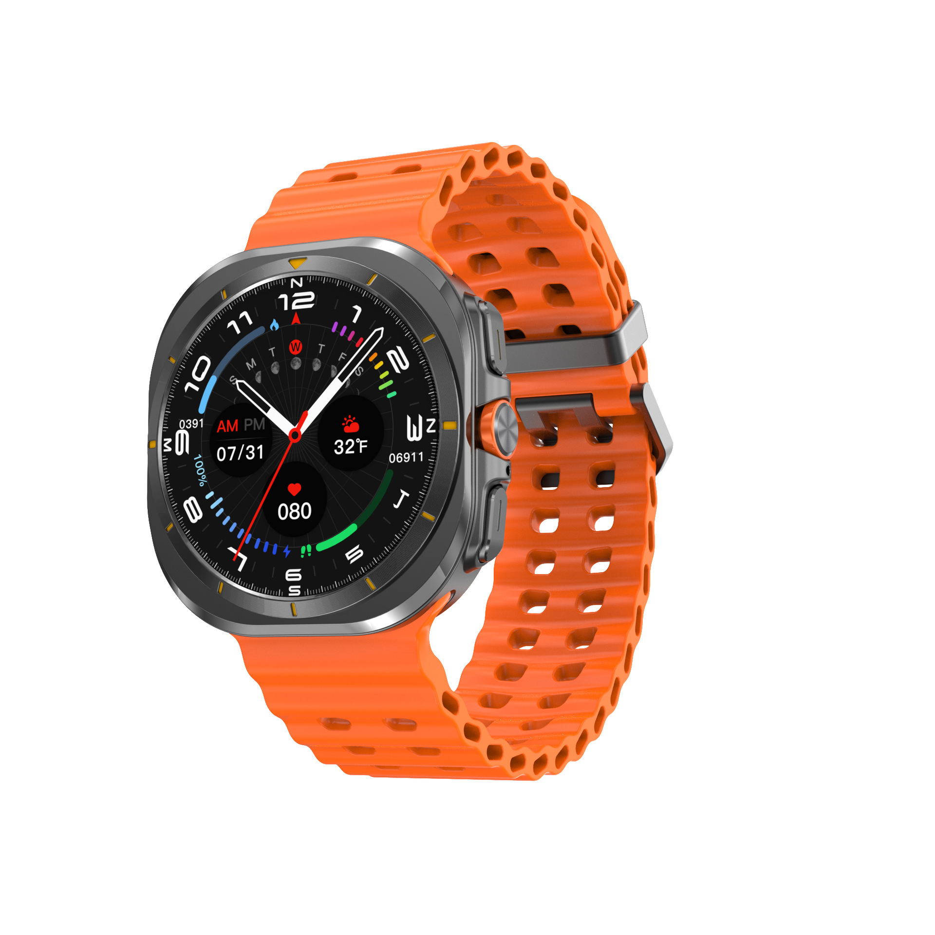 DT Watch Ultra Smart Watch 4GB Memory AI Voice Recording Connection TWS ...