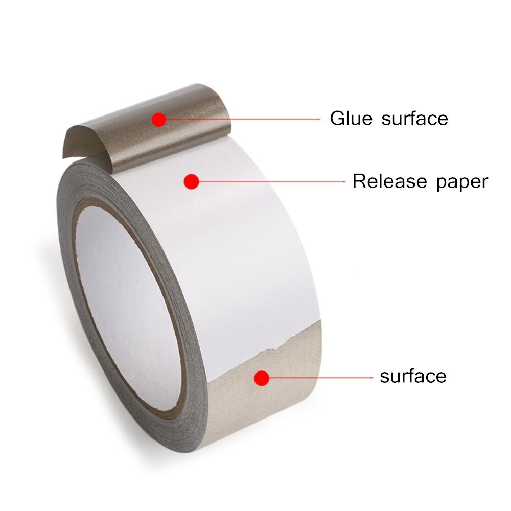 Silver Gray Conductive Duct Tape Anti Interference Anti Radiation ...
