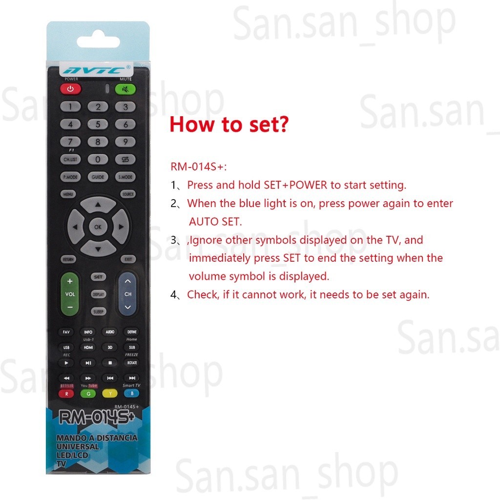Universal remote control for centrix smart tv remote na gagana sa tv mo ...