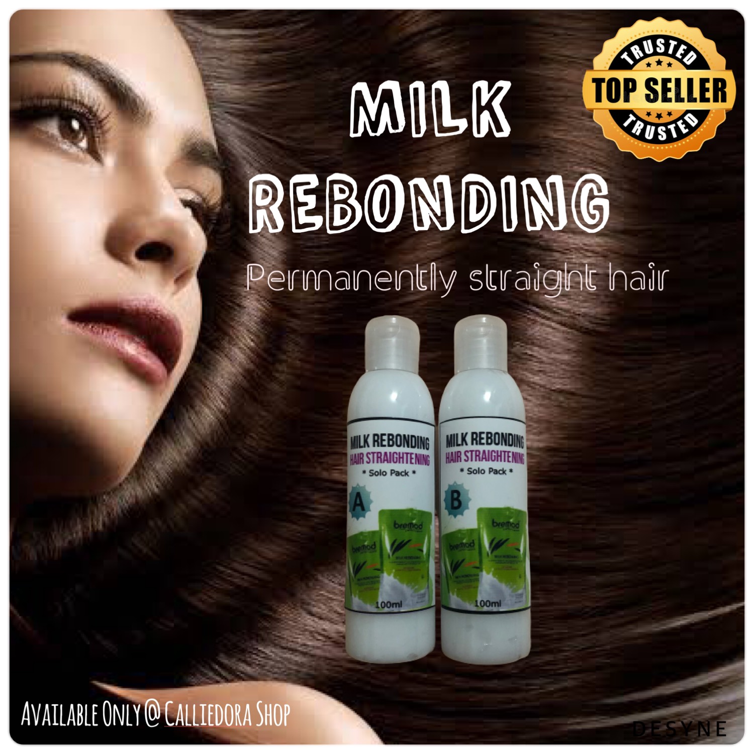 MILK REBONDING SET (A&B) SOLO PACK - 100ml each bottle | Lazada PH